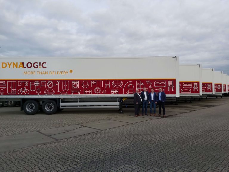Dynalogic breidt wagenpark uit met nieuwe trailers - Dynalogic