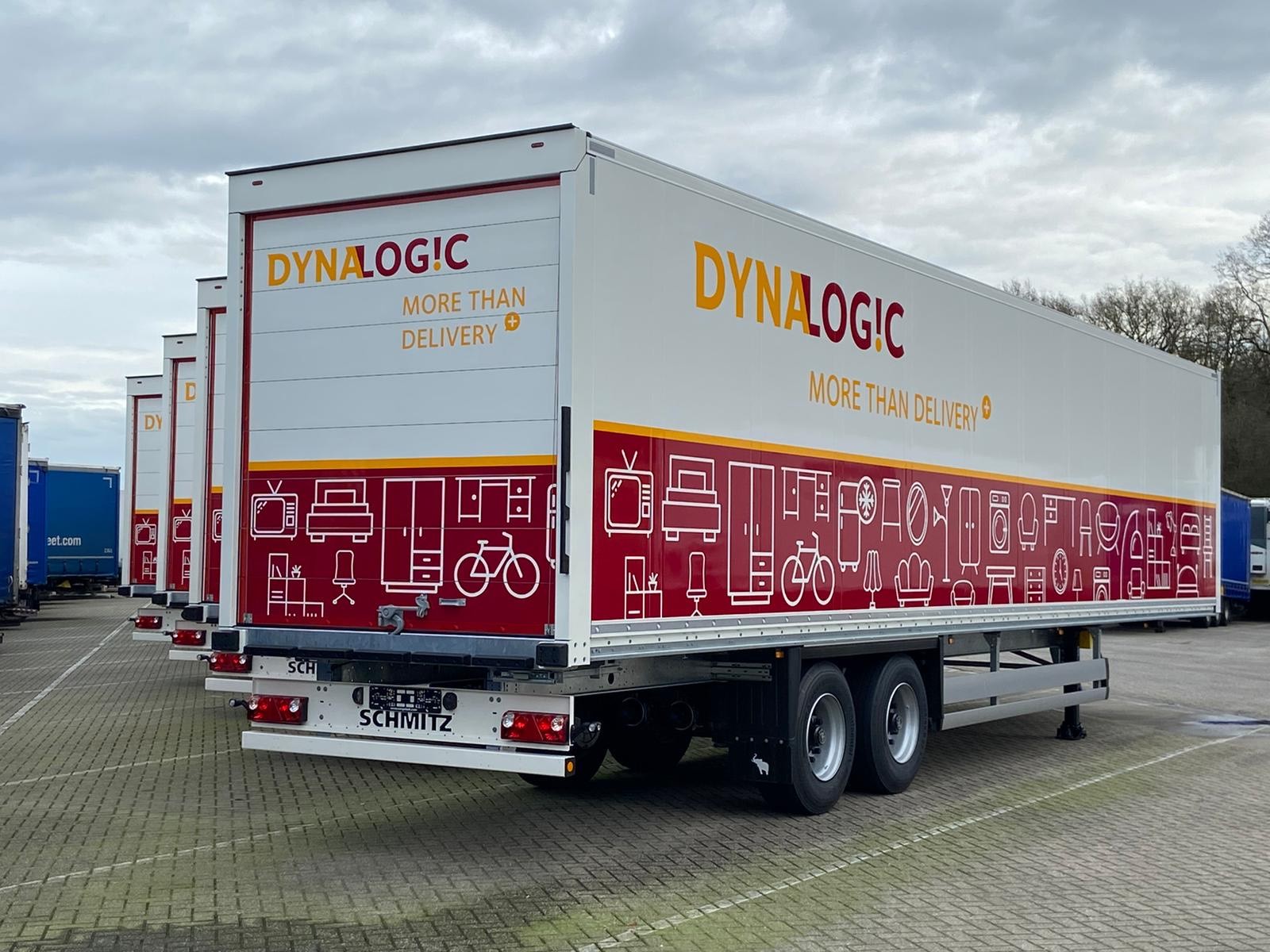 Dynalogic breidt wagenpark uit met nieuwe trailers - Dynalogic